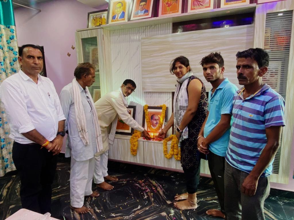 Activists paid tribute on the birth anniversary of Dr. Shyam Prasad ...