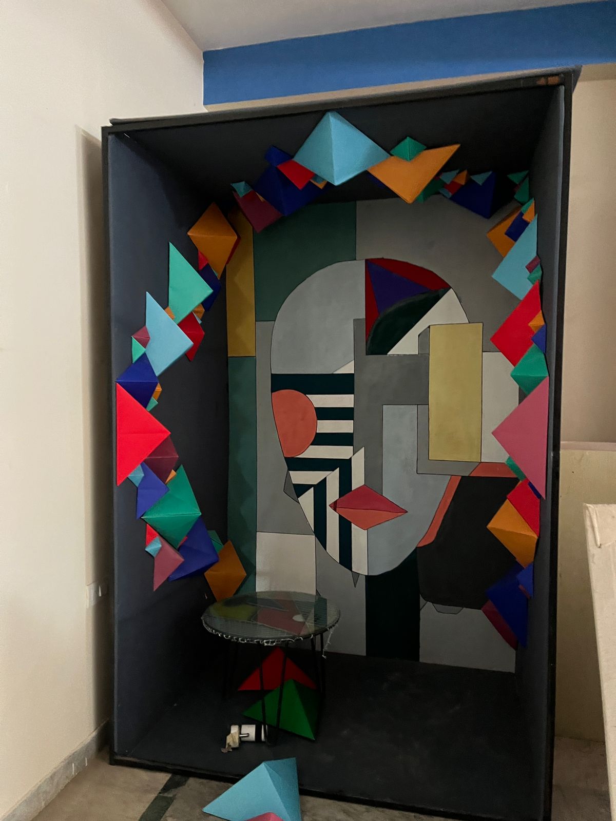 Theme based design was appreciated in the annual project exhibition ...