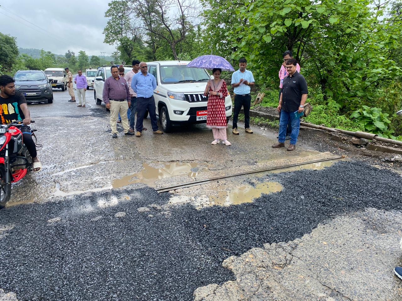 Collector inspected the improvement work, said- complete the work on ...