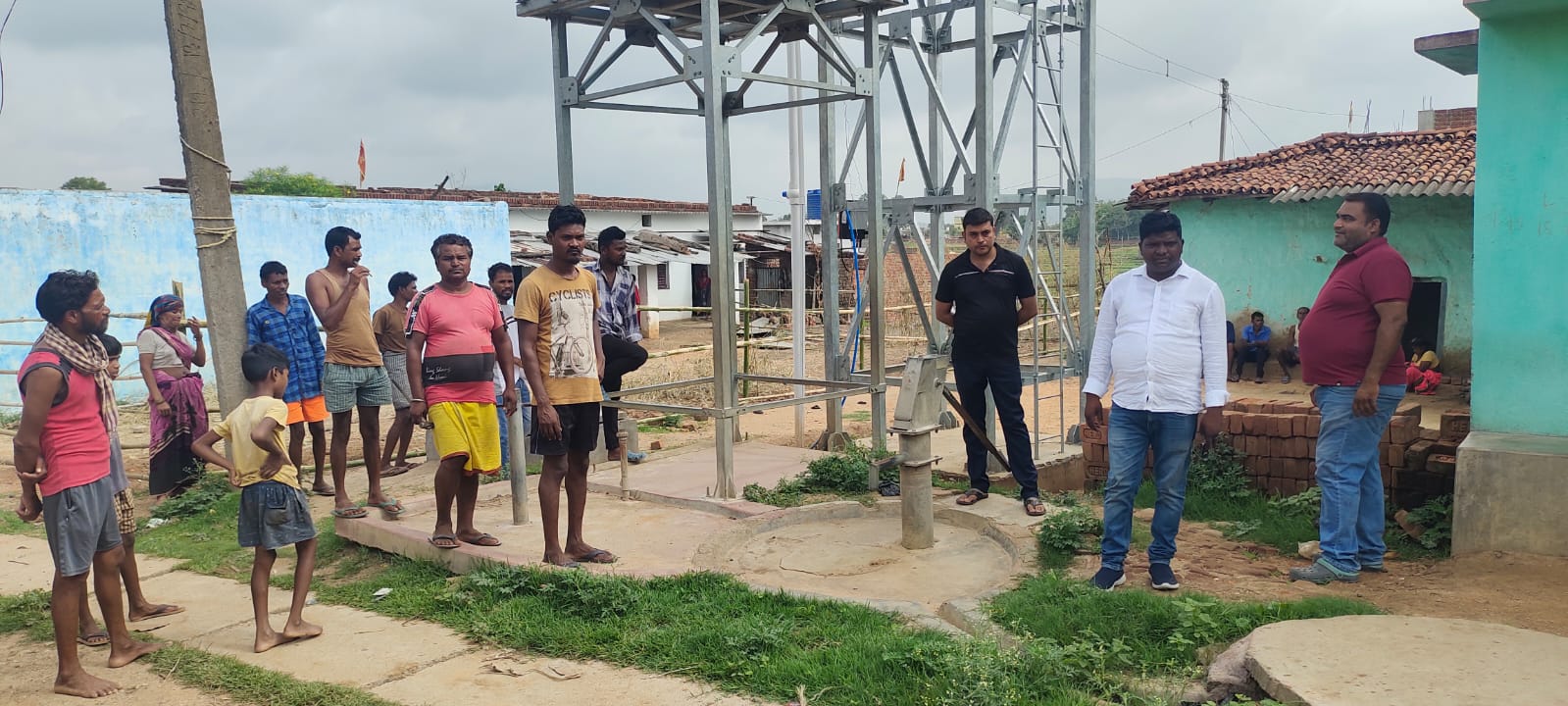 Made a water tower in the old Chapakal in the canopy, recovery in the ...