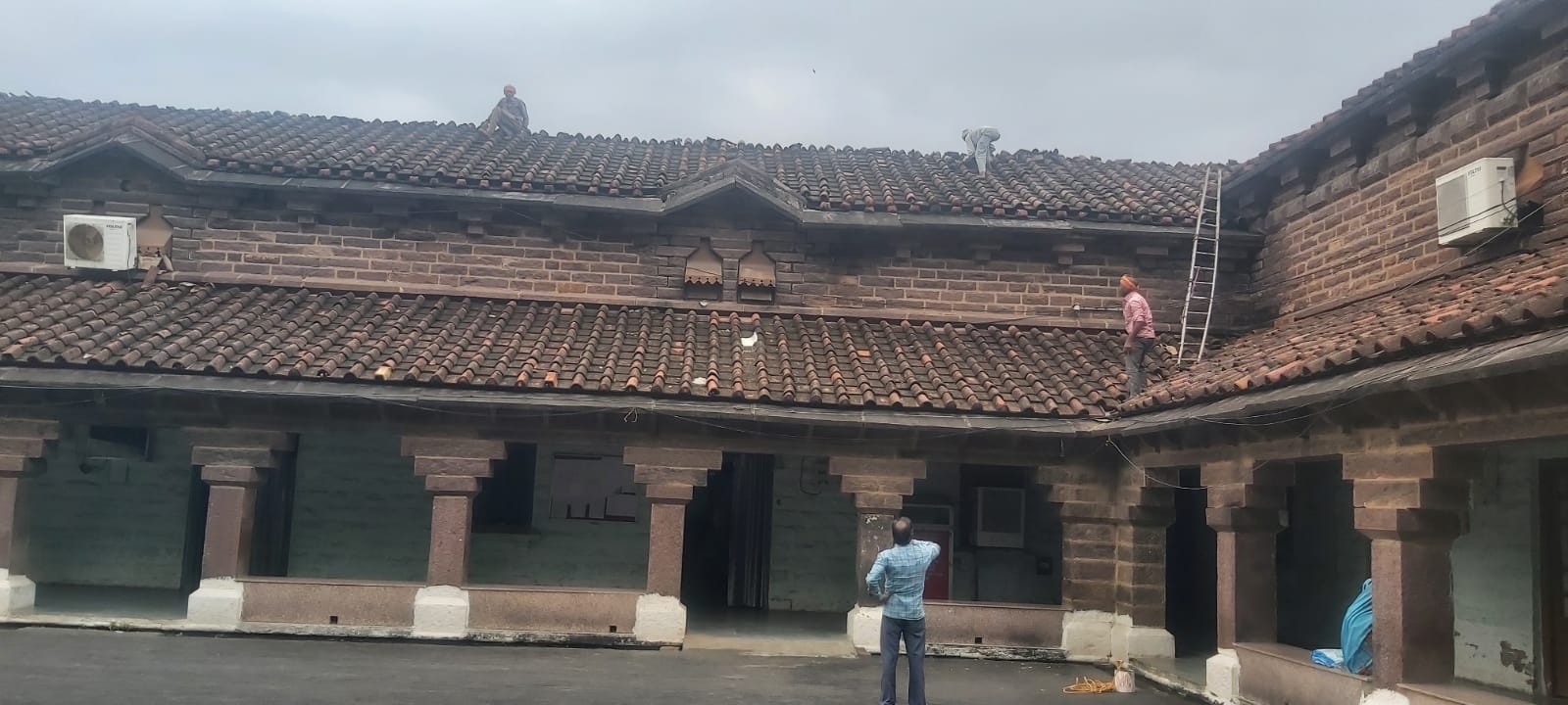 In the 9 years of the modern district court with 13 court rooms, 5 ...