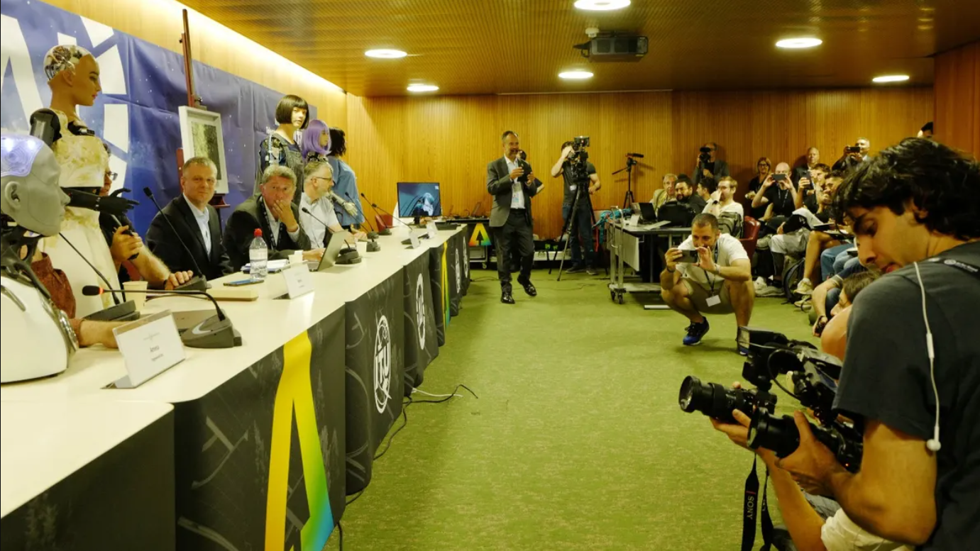 Geneva (Switzerland) Smart Robots Press Conference Photos | Geneva News