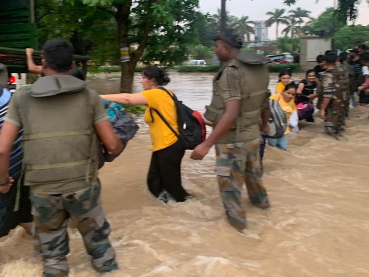 Haryana Ambala Weather Updates; NDRF, HDRF, Ambala Rain And FLOOD ...