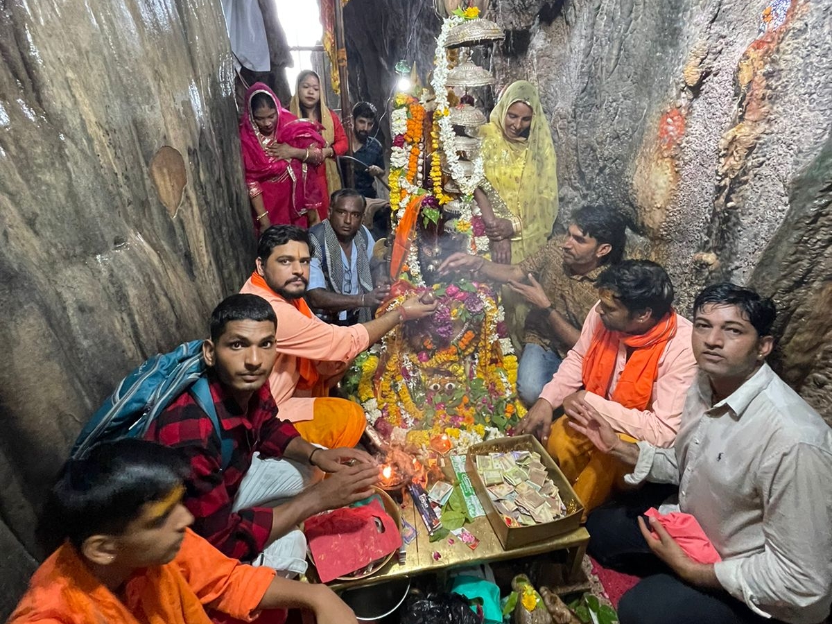 Devotees arrived from Mewar and Marwar for special worship in Amarnath ...