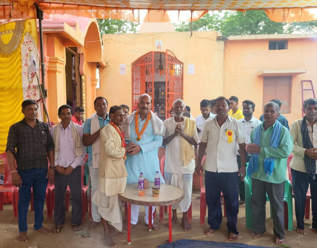 Gaura-Gauri Chaura temple dedicated to tribal community in Bhathasauri ...