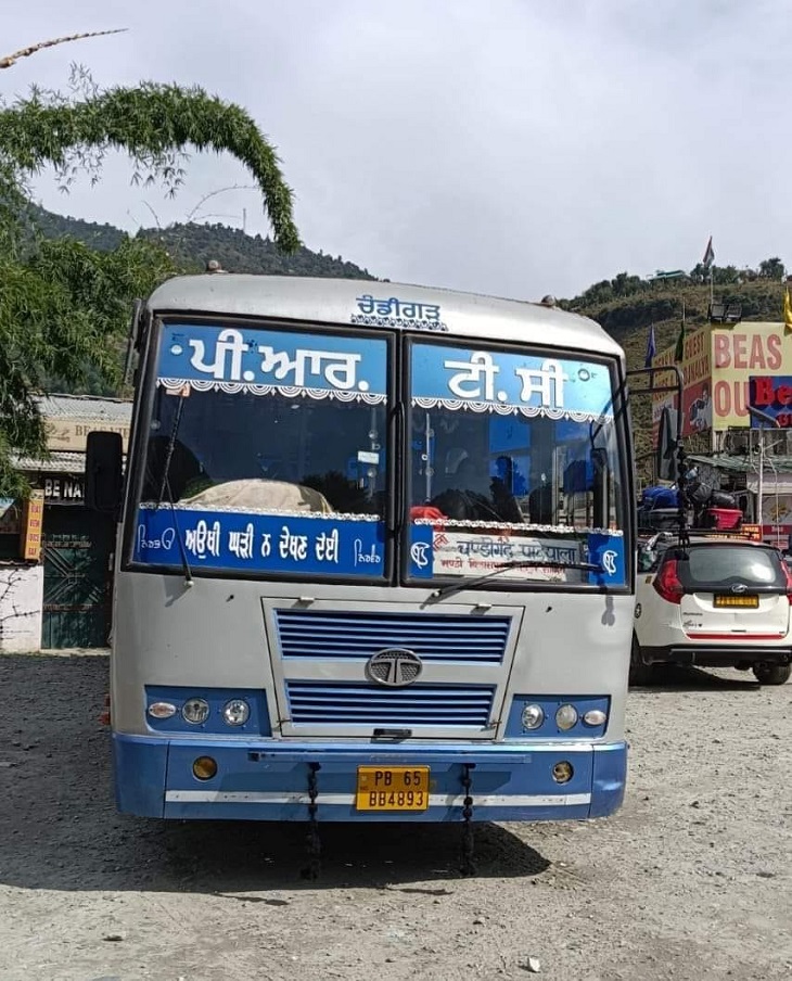PRTC Bus Found Beas River; Chandigarh Manali Bus | Himachal Pardesh ...