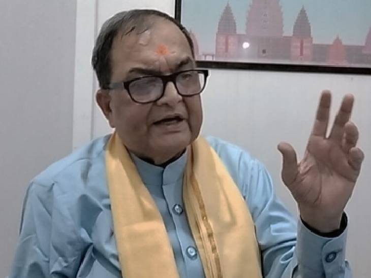 Acharya Kishore Kunal said; As a devotee we are demanding this.Ayodhya. Hanumangarhi. Mahaveer ...