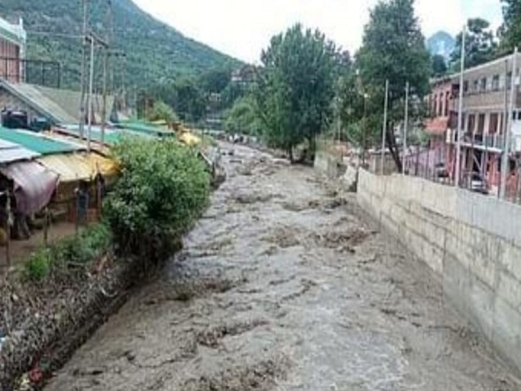 Himachal Pradesh Rain LIVE Video; Shimla Mandi Kullu Manali Flood ...