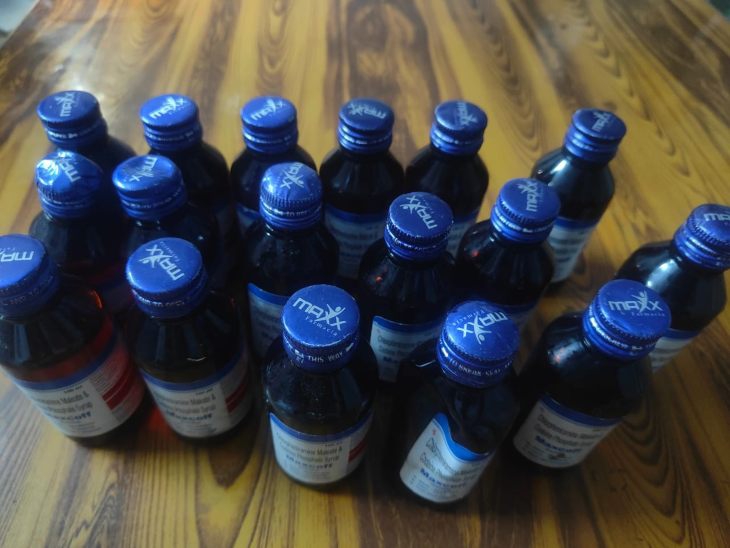 One accused arrested for selling intoxicating syrup, 2340 pieces of ...