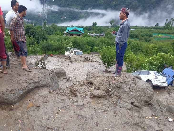 Himachal Pradesh Rain Update; Shimla Mandi Kullu Manali Flood Situation ...