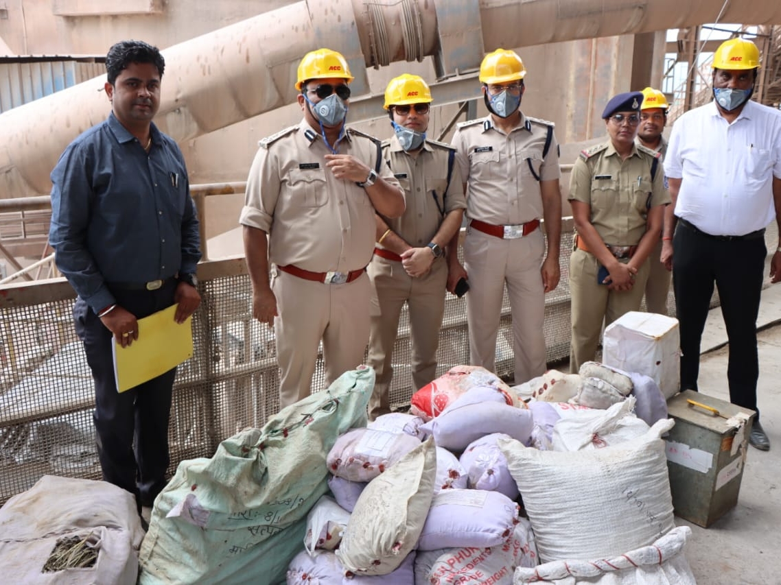 Disinfection action taken in the presence of DIG of three zones and SP ...