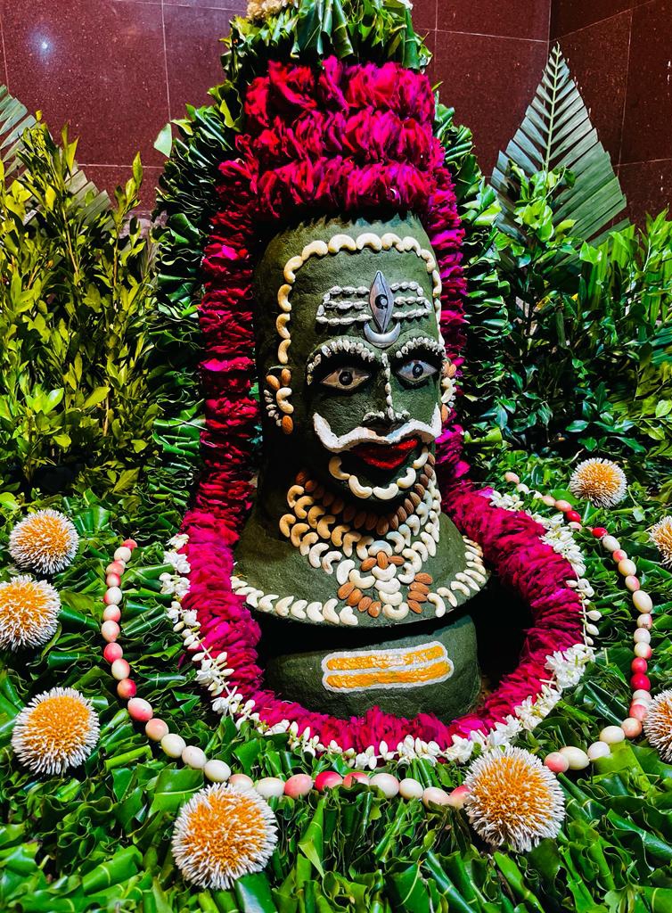 On the lines of Mahakal of Ujjain, Maleshwar Mahadev was decorated as a ...