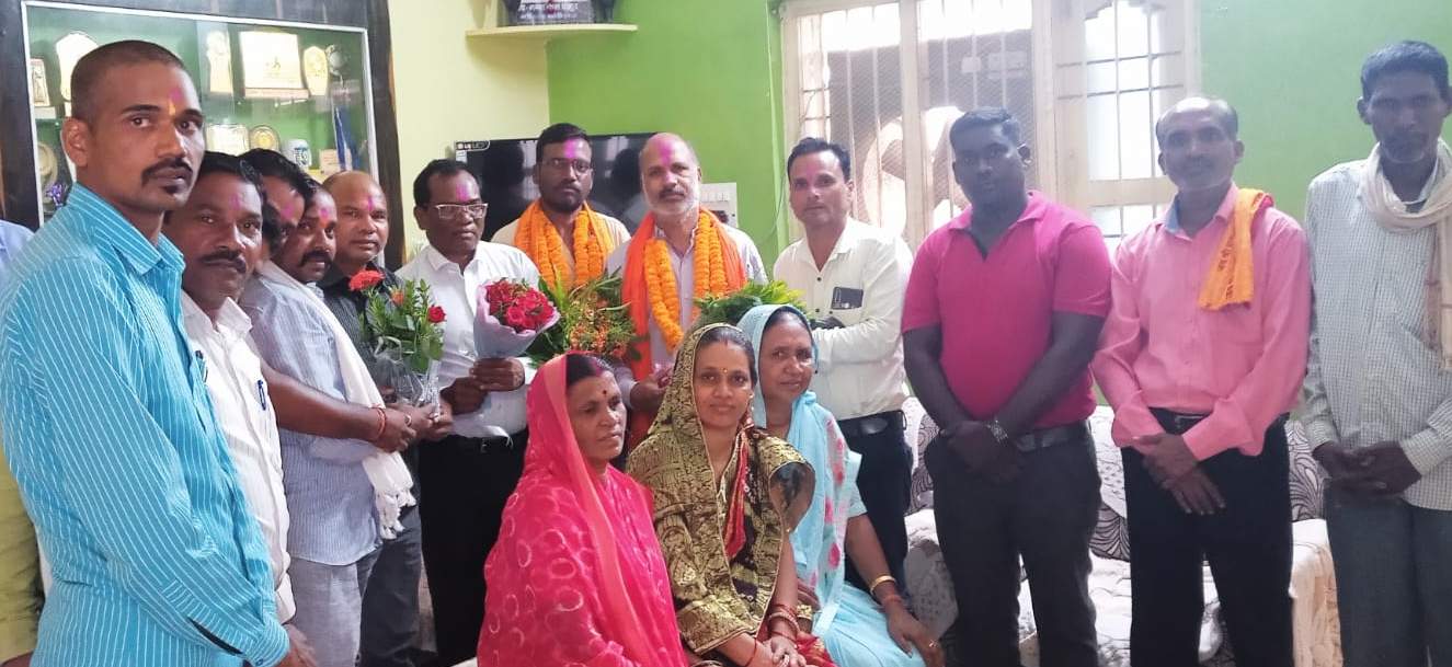 Pradhuman Shriwas made the state secretary of Jheria Nai Sen Samaj ...