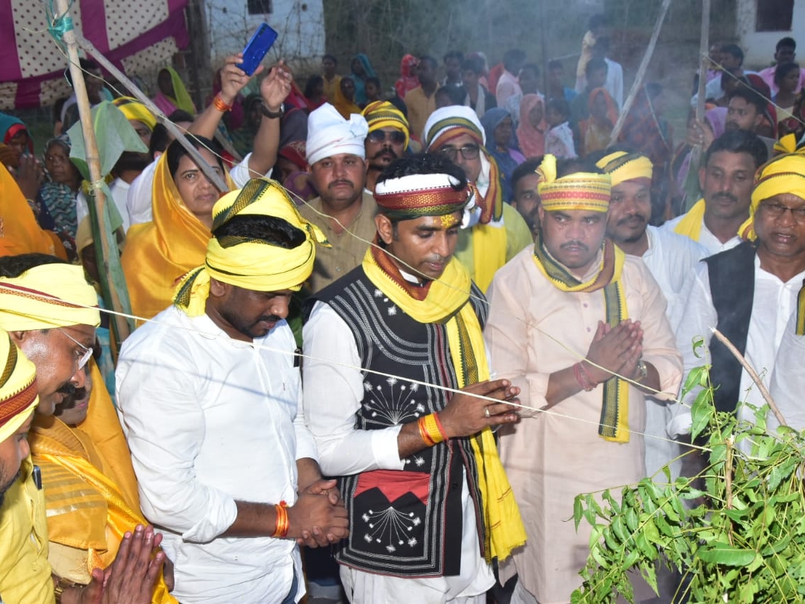 State Youth Congress President Vikrant Bhuria targeted the BJP and the ...