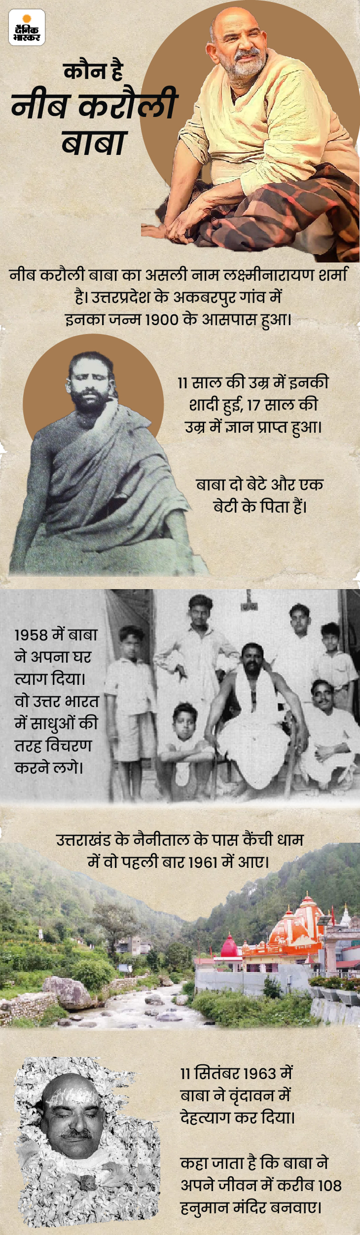 Neem Karoli Baba Ashram Story | Kainchi Dham - Nainital Hanuman Ji ...