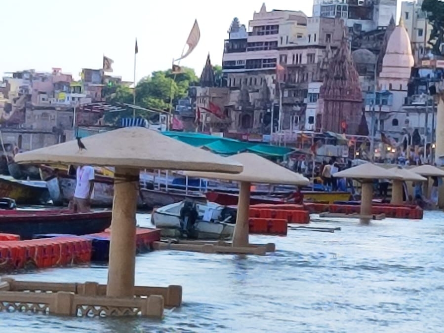 Police administration alert in Varanasi, water level reaches 65 meters ...