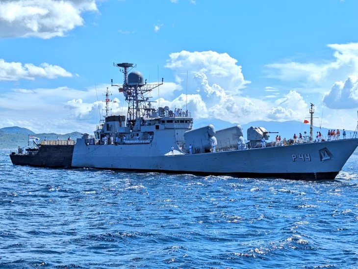 India presented INS Kripan to Vietnam, first time working warship ...