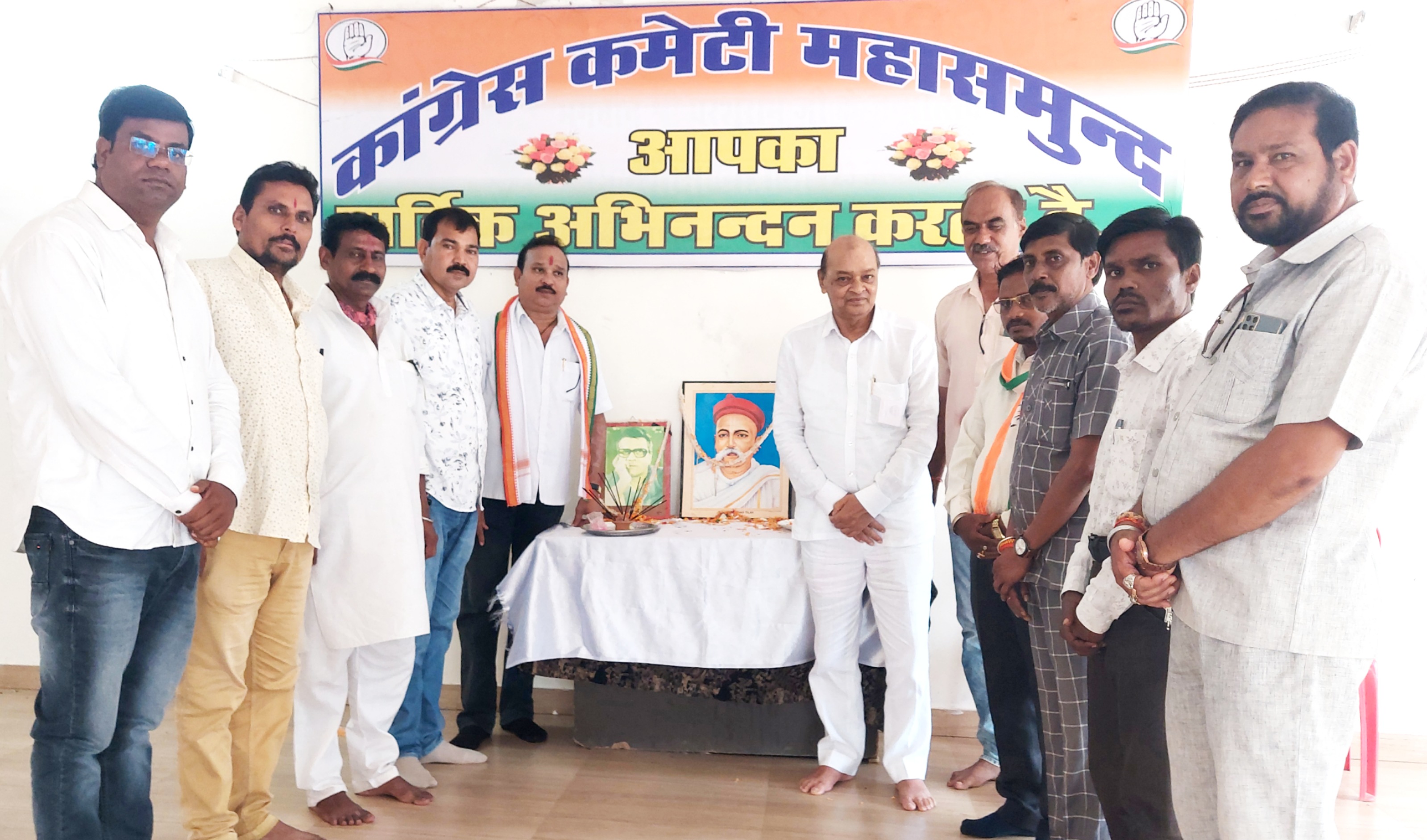 Tribute paid to Bal Gangadhar Tilak, Azad and Mahant on their birth ...