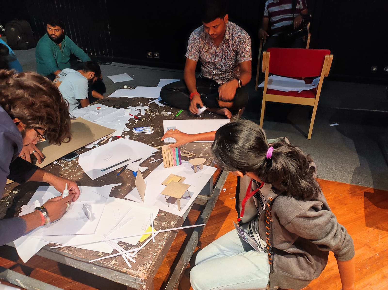 Expert said in the stage management workshop in JKK - the story should ...