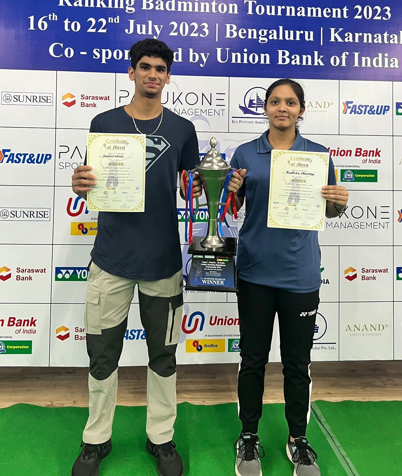 Samarveer won gold in National Badminton Championship | ऑल इंडिया ...