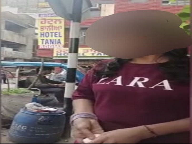 Ludhiana Bus Stand Female Video Goes Viral Punjab News लुधियाना में नशे में धुत महिला का