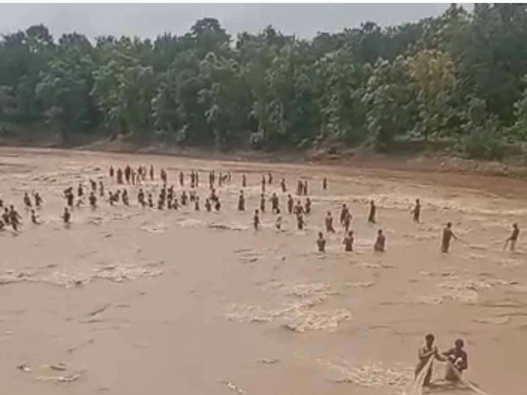 Beloved fish, the Patara river is in spate and hundreds of people have ...