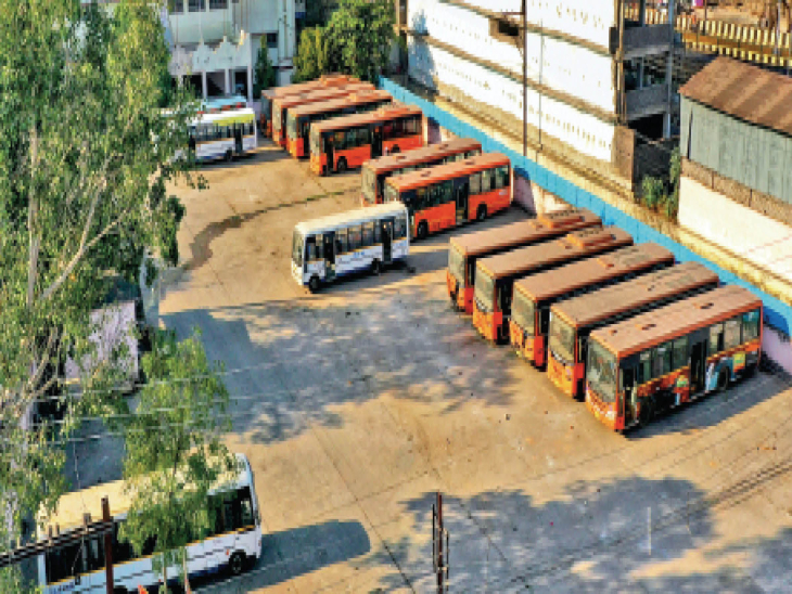 Even after three years of Corona, not a single city bus is running from ...