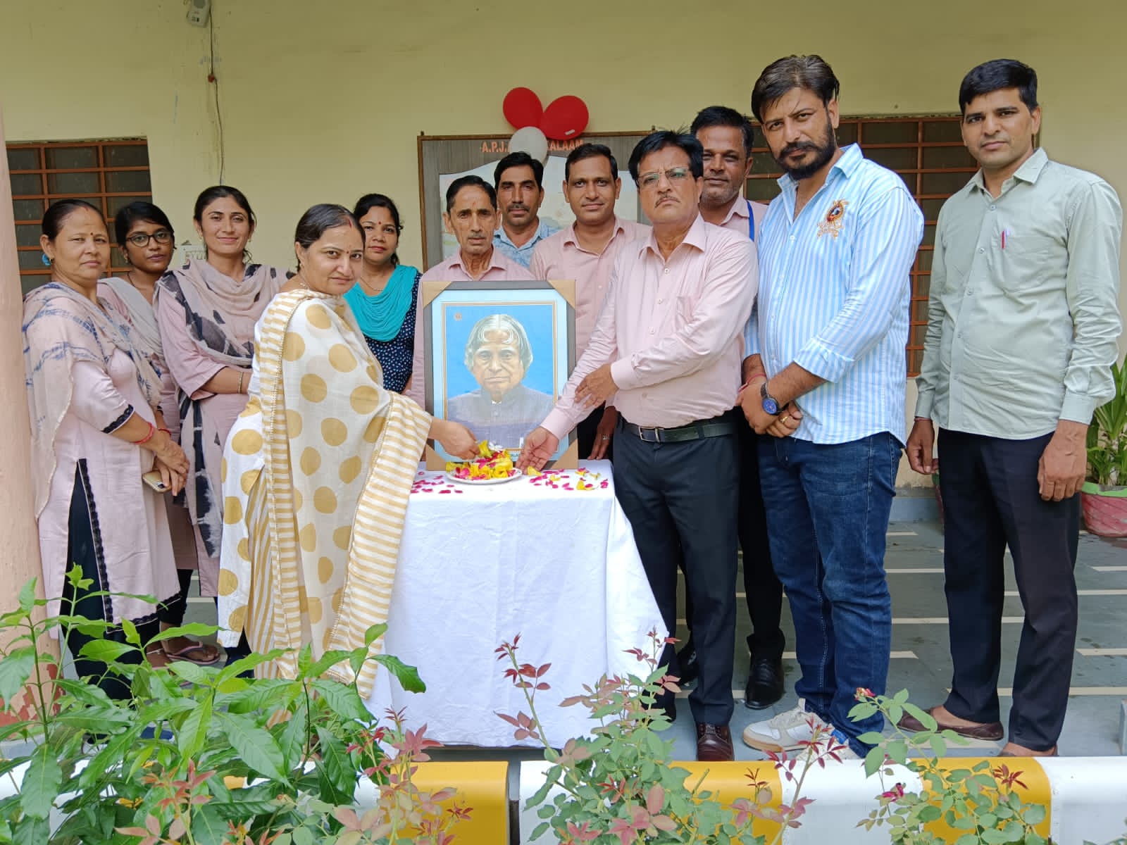 Sadulshahar: 8th death anniversary of former President Dr. APJ Abdul ...