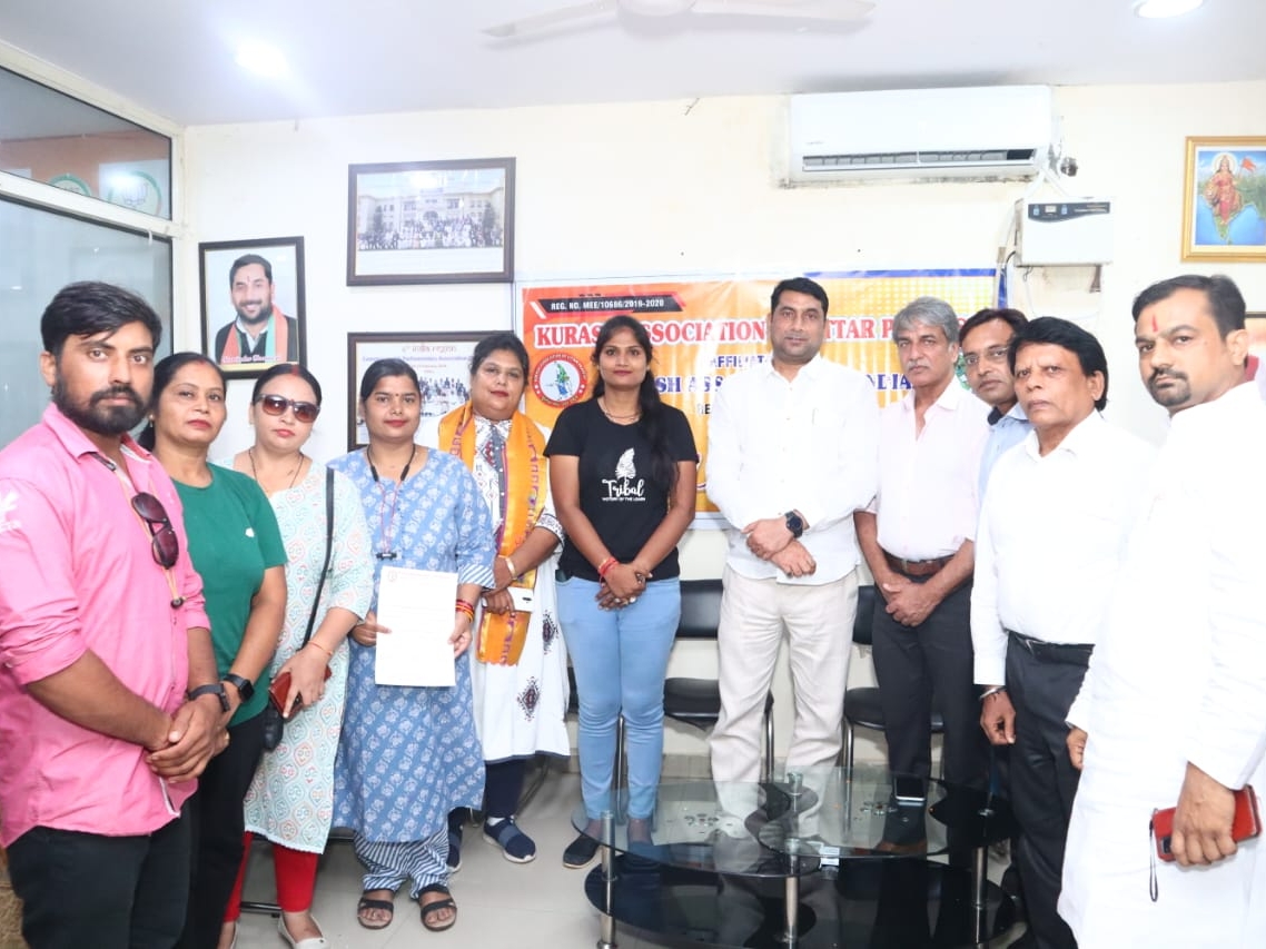 JV Chikara became the president and Poonam Vishnoi became the vice ...