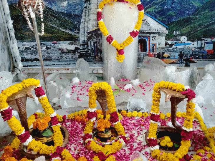 Devotees gathered to see Shiva on Sawan Monday | शिवालयों में संध्या ...