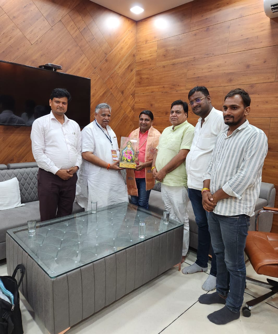 National President of Aggarwal Samaj honored Gopal Aggarwal | अग्रवाल ...