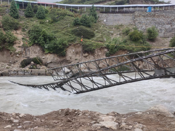 The construction of the bridge was being done under the master plan ...