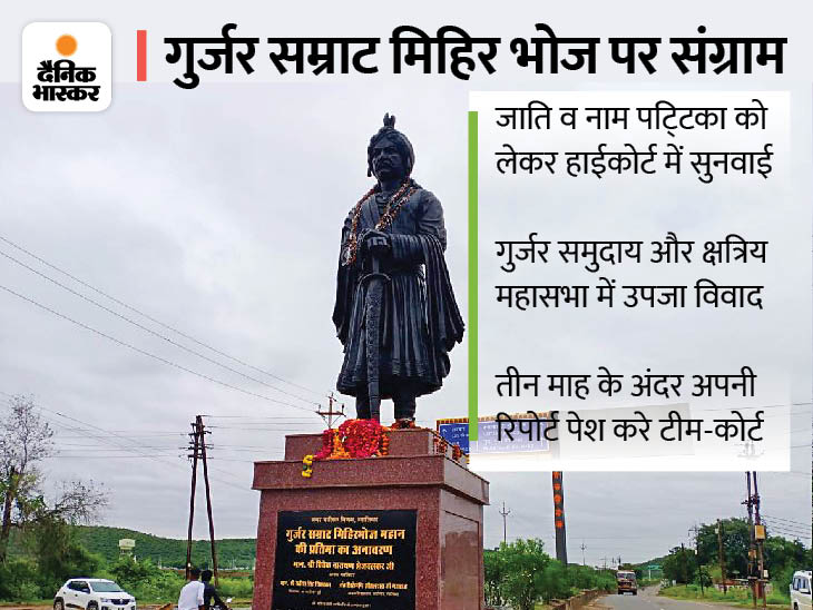 Haryana Samrat Mihir Bhoj statue controversy update Punjab Haryana High ...