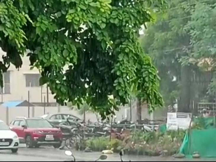 1 mm of rain within 24 hours, the city got drenched in half an hour of ...