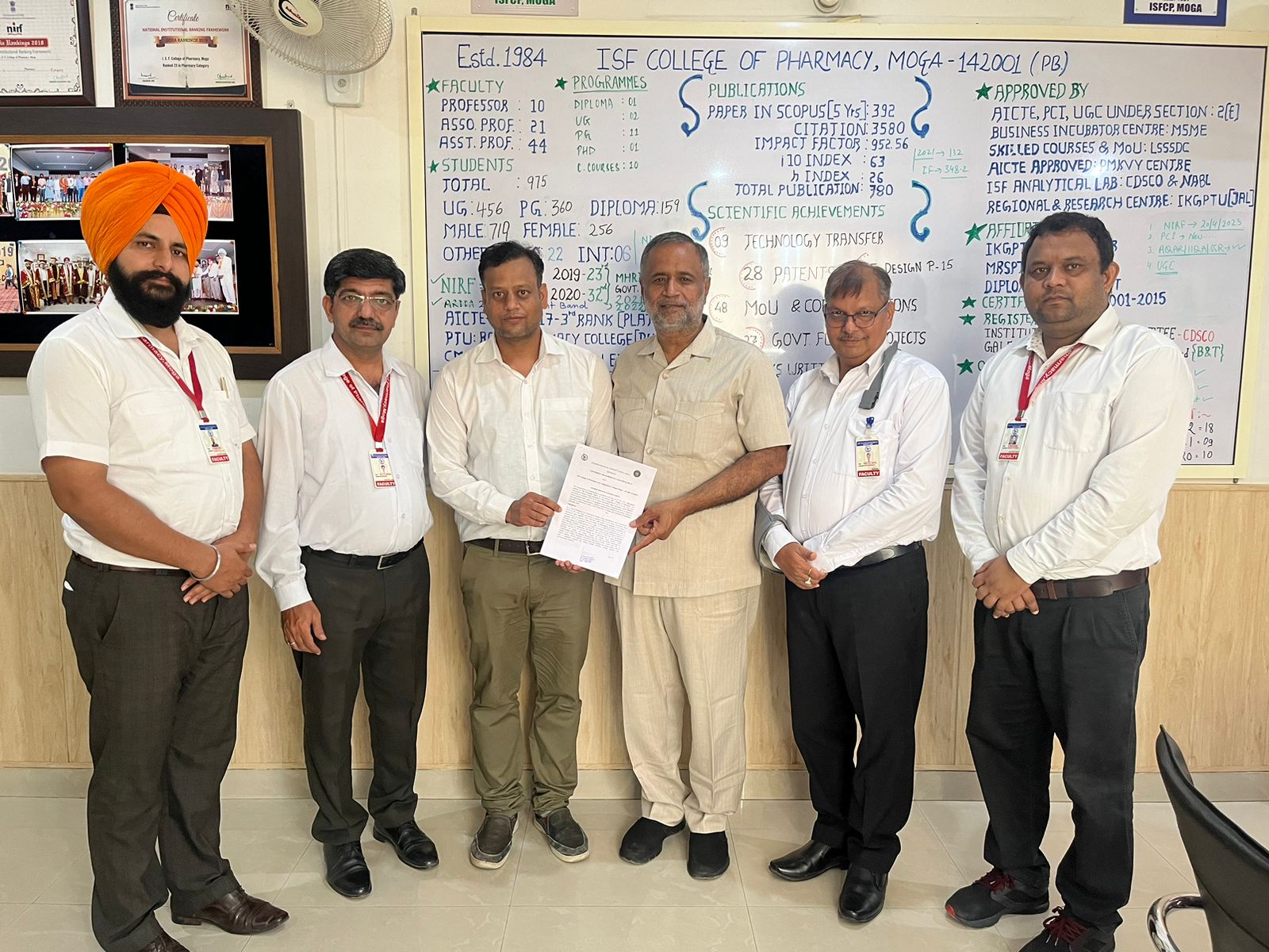 ISF College signs MoU with International University | आईएसएफ कॉलेज ने ...