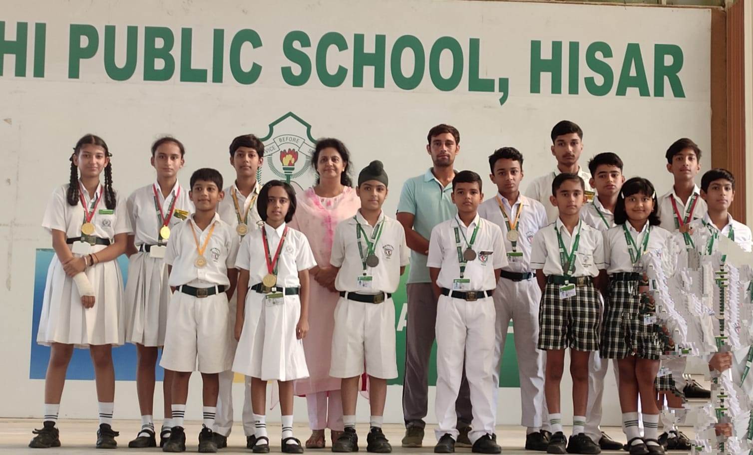 DPS students selected for 25th state level karate championship