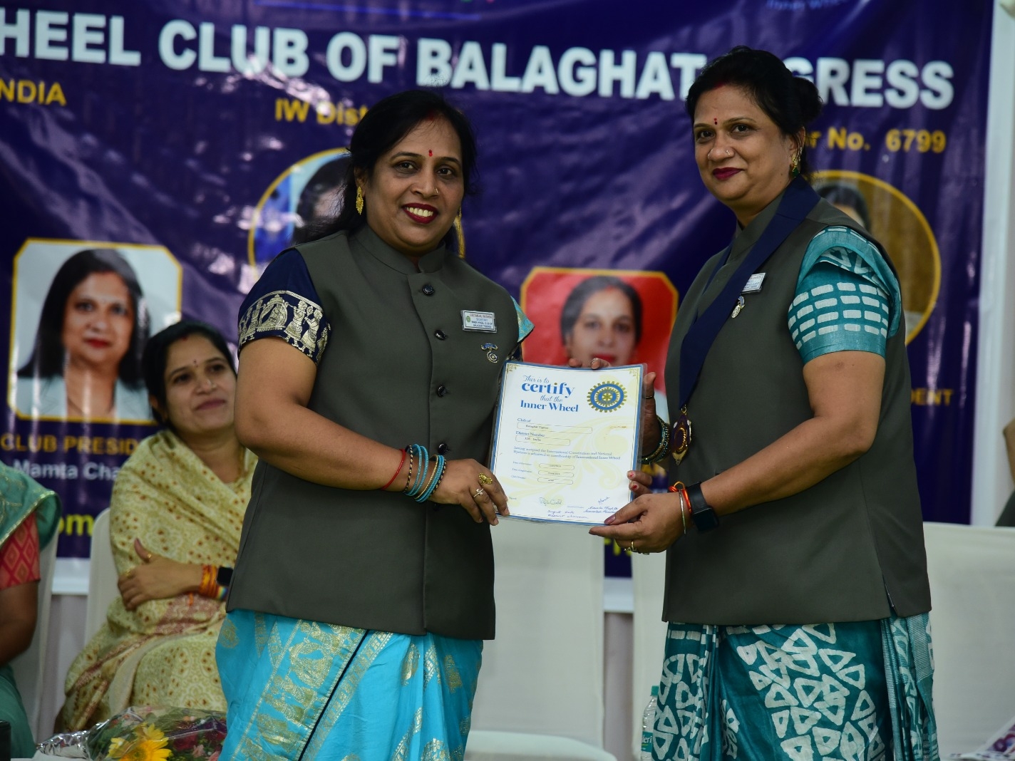Inner Wheel Club of Balaghat Tigress takes oath of office | इनरव्हील ...