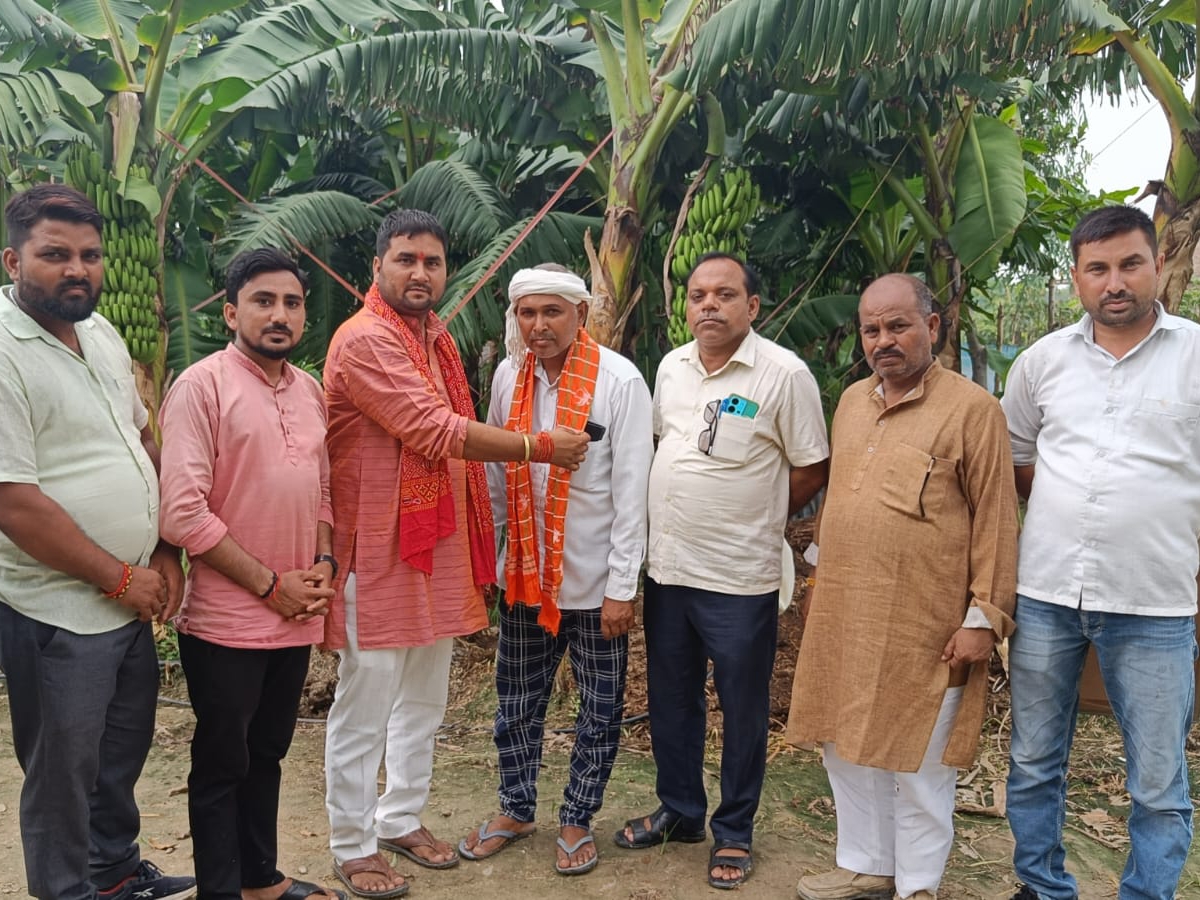 Farmer Harishchandra started hydroponic farming in Ayodhya | अयोध्या ...