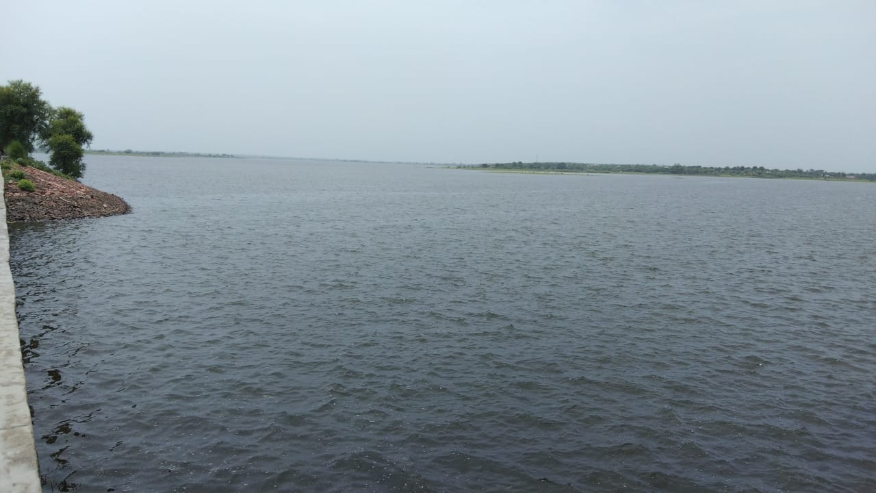 Parvati dam's water level reached 221.30 meters due to rain, gates can ...