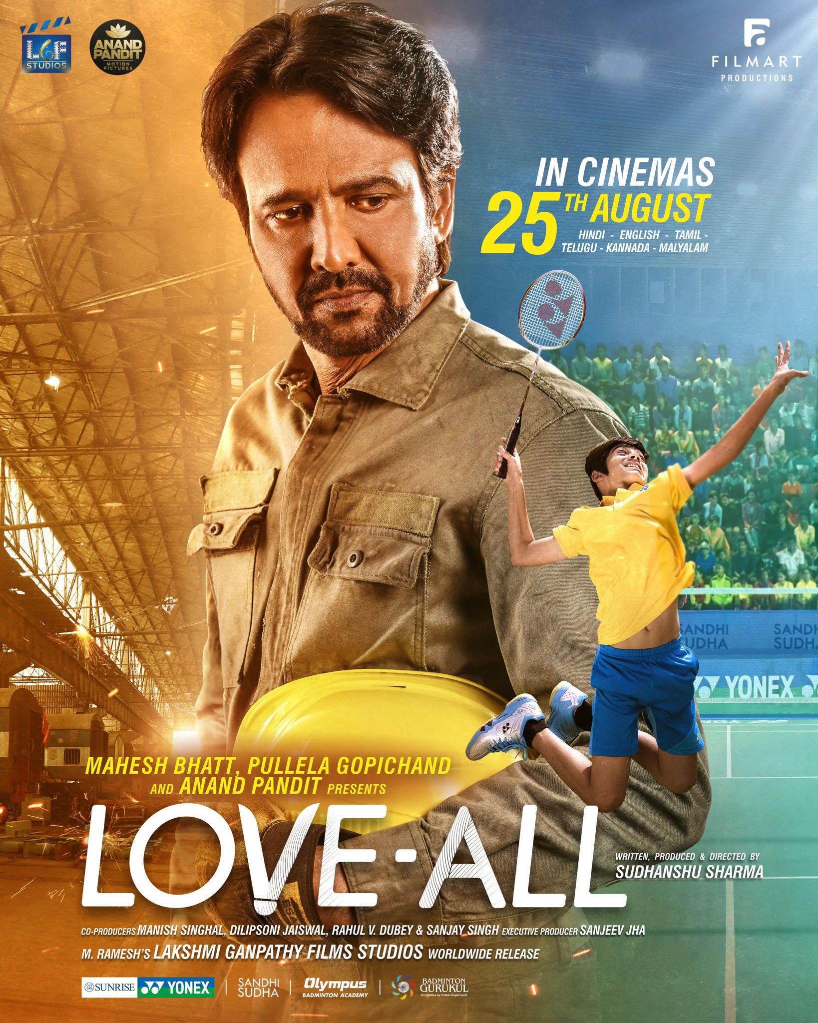 a film based on badminton love-all trailor released