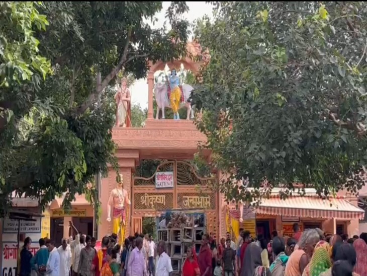 Kinnar Mahamandaleshwar Himangi Sakhi reached Mathura | किन्नर ...