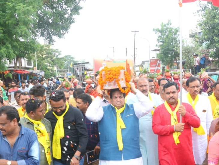 After leaving many villages, it will reach Sagar district, MLA Patwa ...