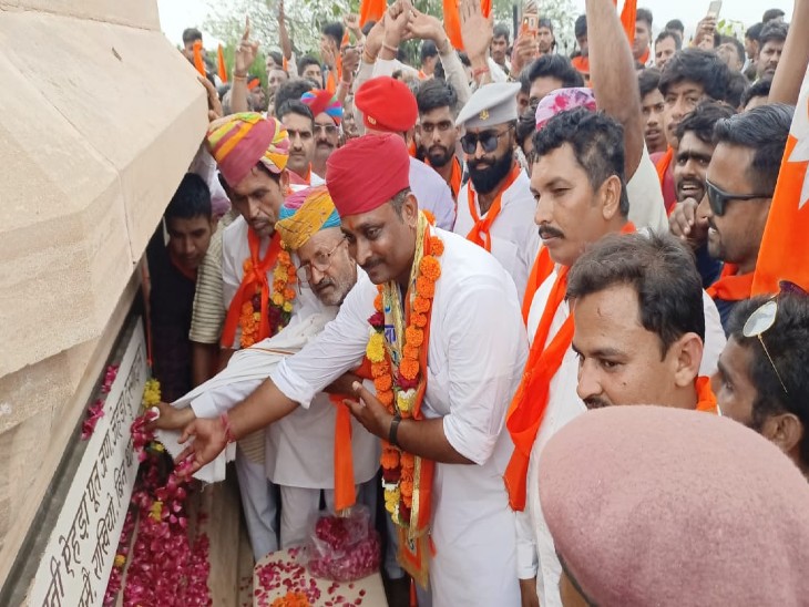 Chetna Shaurya rally on the birth anniversary of Veer Durgadas Rathod ...