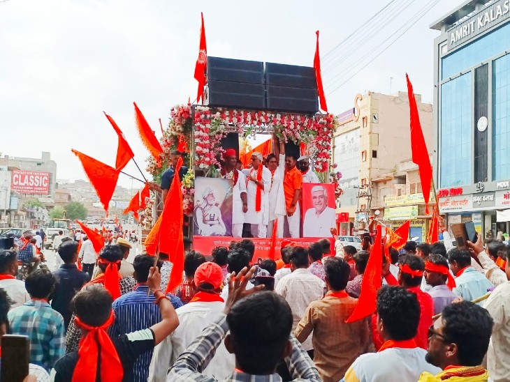Chetna Shaurya rally on the birth anniversary of Veer Durgadas Rathod ...