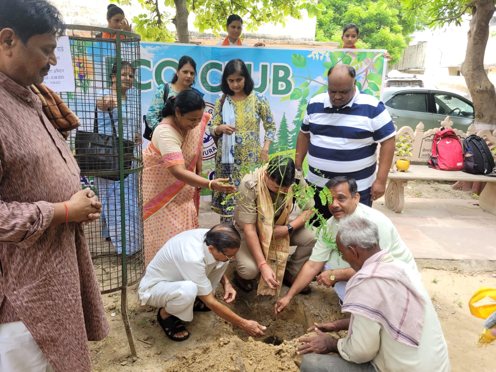 sun clock installed in mathura