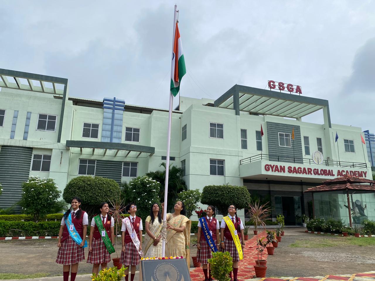 Celebration of Independence Day at Gyan Sagar Global Academy | ज्ञान ...