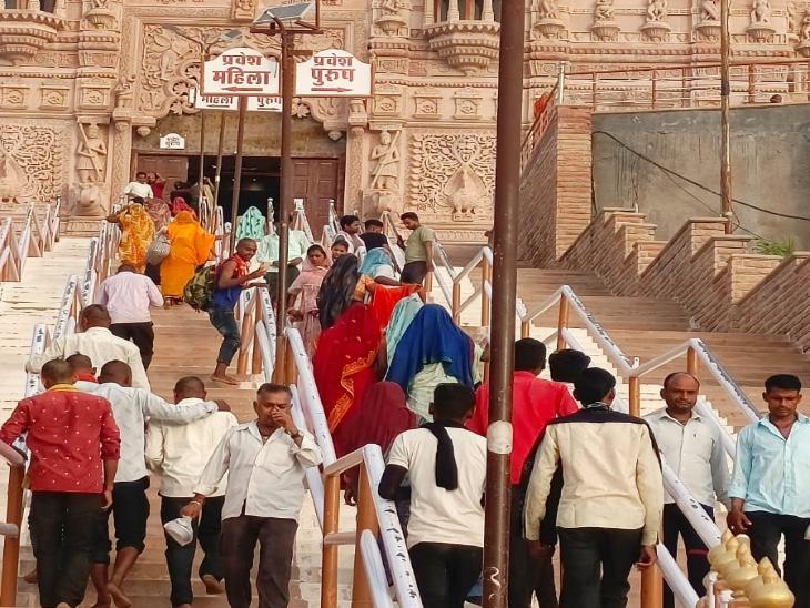 Devotees of folk deity Baba Ramdev started arriving at the fair ...
