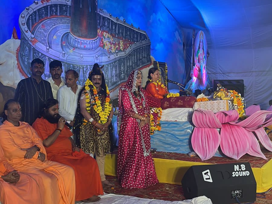 Shiva Mahapuran Katha at Mauni Baba Ashram in Indore
