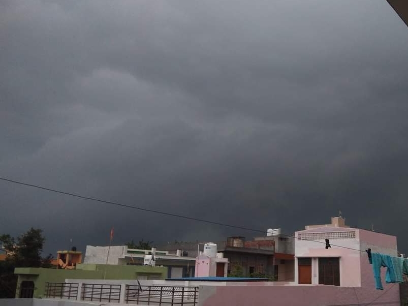 Teej Festival | Jind Weather Forecast, Heavy Rainfall Water Filled Into ...