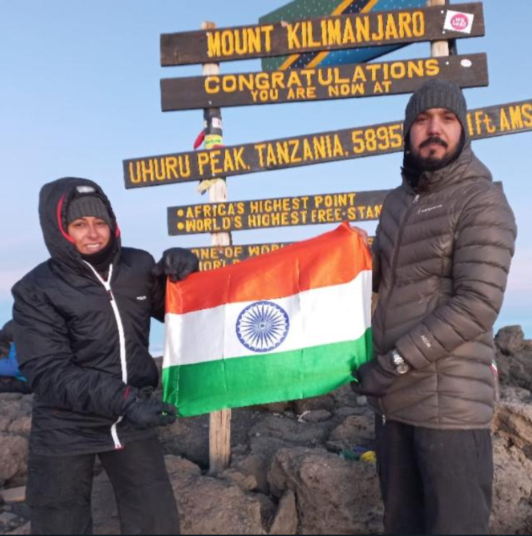 MP (Ratlam) Mountaineering Couple Story; Sonali Parmar Anurag Chaurasia